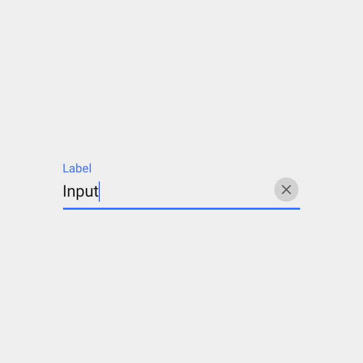 Text Fields Components Material Design